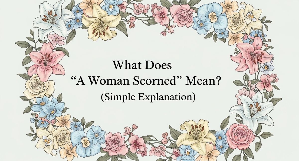 A Woman Scorned Quote – Meaning, Origin, and Powerful Insights